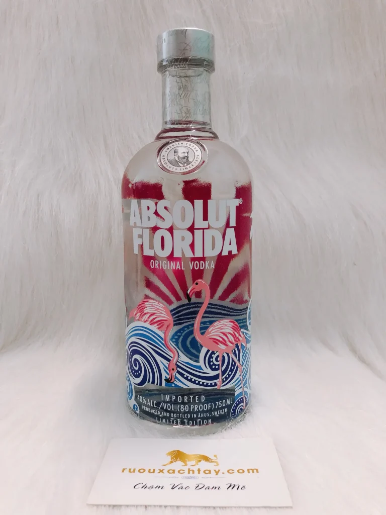 Rượu Vodka Absolut Florida Bản Giới Hạn