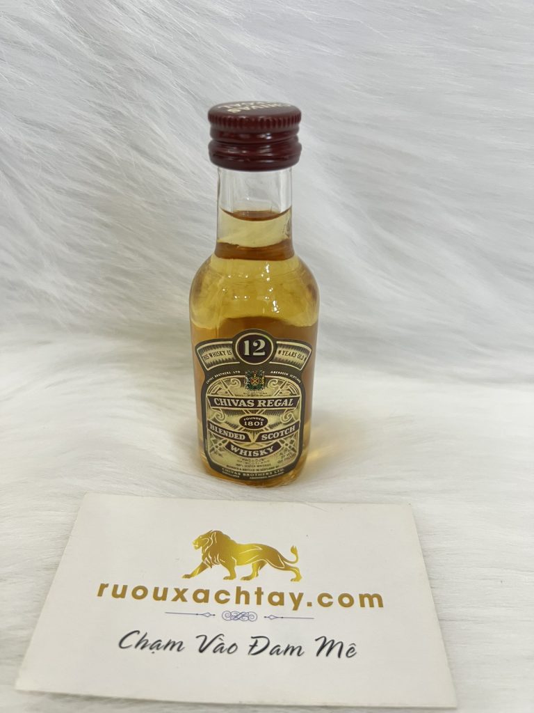 Rượu Mini Chivas Regal 12 Năm | Cửa Hàng Rượu Xách Tay Uy Tín Tp.HCM