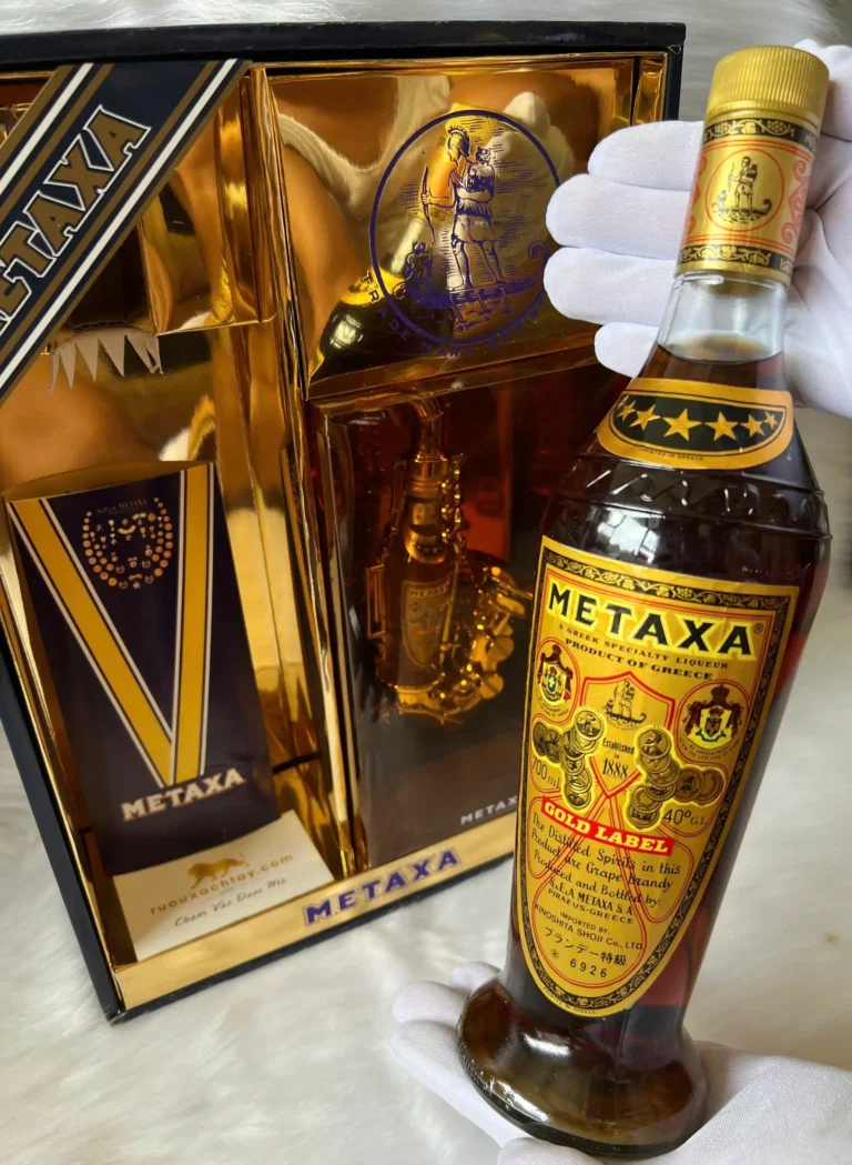 Greek Brandy Metaxa 7 Star Gold Label Export | Cửa Hàng Rượu Xách Tay ...